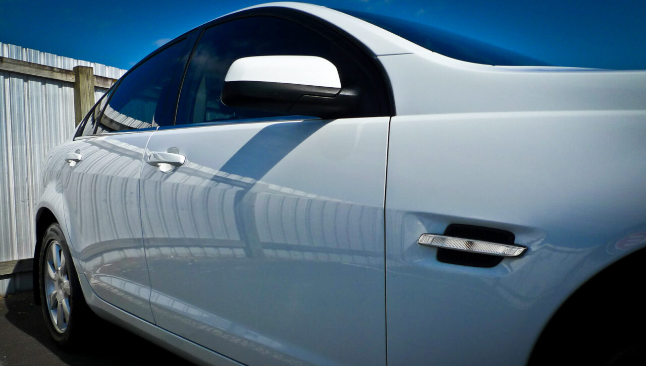 Automotive paint stone chips close up of repair process | Dura-Seal ...