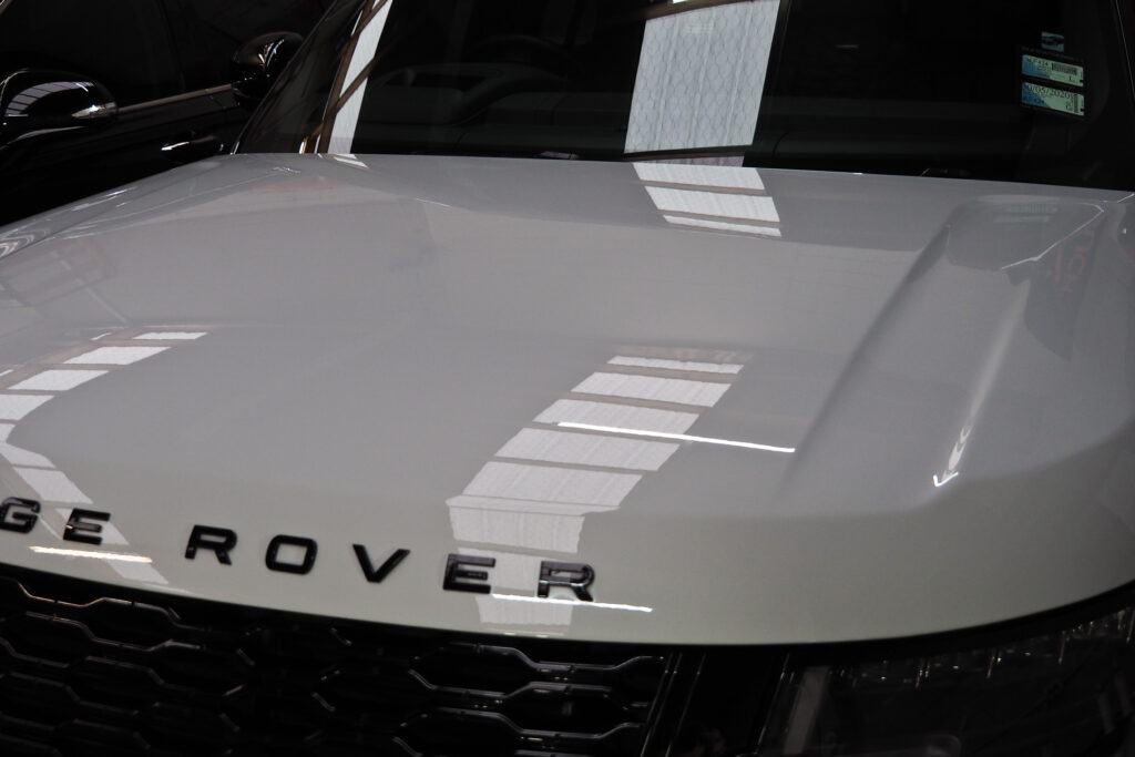 White Range Rover Paint Detailing and Dura-Seal Ultra Ceramic Coating ...